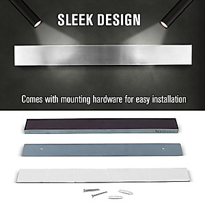 ﻿Island Genius 16 Inch Stainless Steel Magnetic Knife Holder Bar Strip for Wall - Kitchen Knife, Utensil and Tool Storage Organizer Magnet