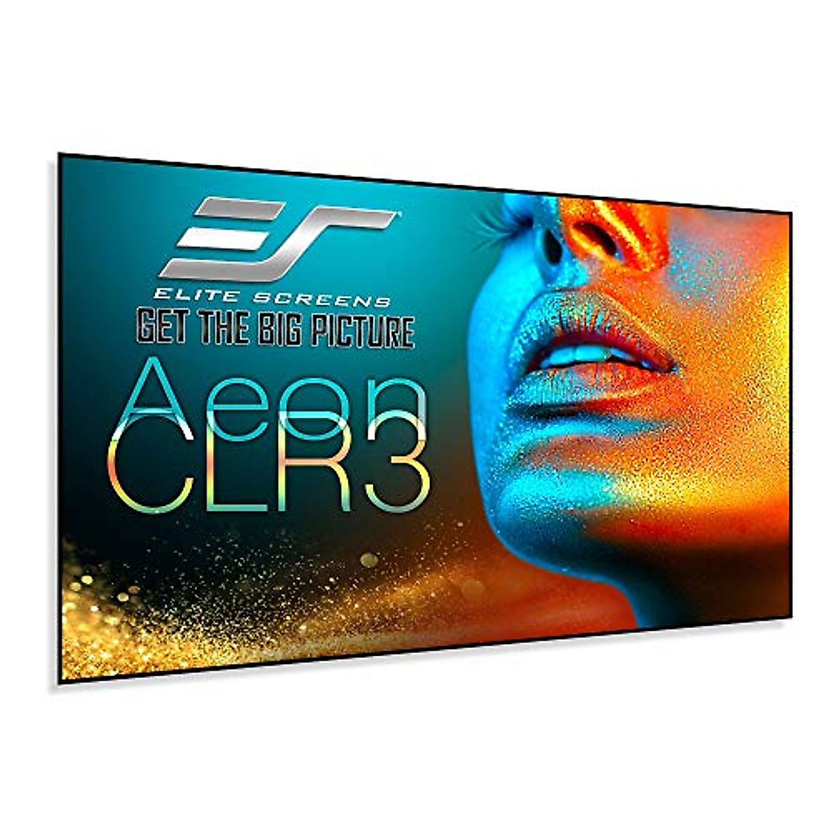 Samsung SP-LSP9T 130" The Premiere 4K Smart Laser Short-Throw with a Elite Screens AR123H-CLR3 123" Aeon Edge-Free CLR 3 Series Projector Screen (2021)