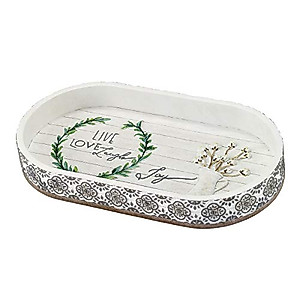 Avanti Linens - Vanity Tray, Countertop Organizer, Stylish Home Accessories (Modern Farmhouse Collection)