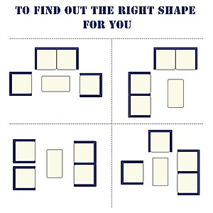 Wisteria Lane 4 Piece Outdoor Patio Furniture Sets, Wicker Conversation Set for Porch Deck, Gray Rattan Sofa Chair with Cushion