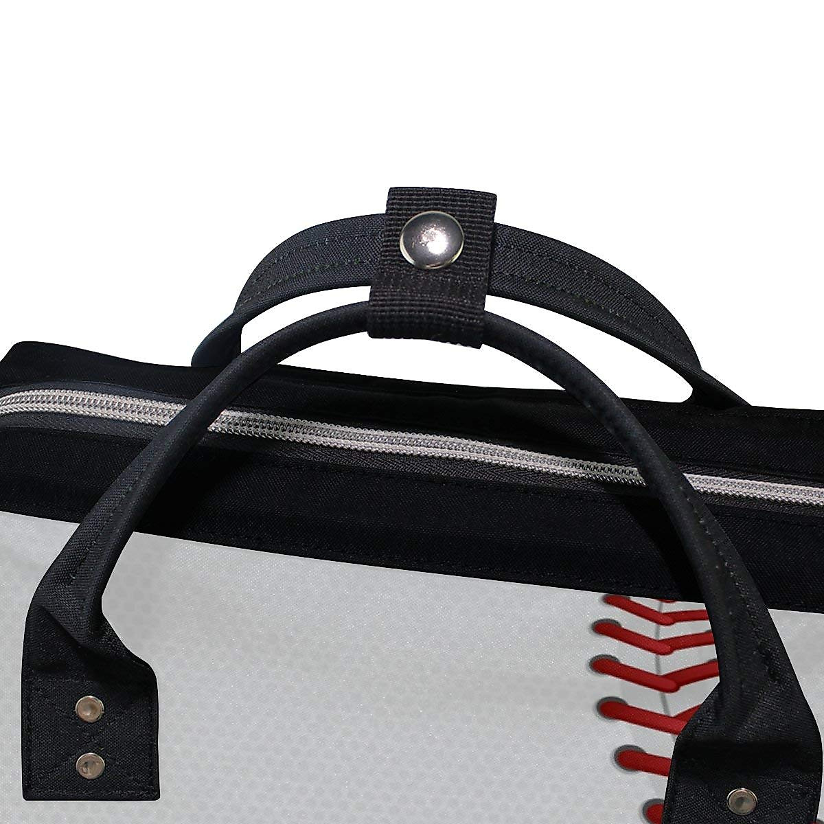 MaMacool Mummy bag Diaper Tote Bags Larger Capacity Baby Nappy Bag Baseball Laces Design Muti-Function Travel Backpack