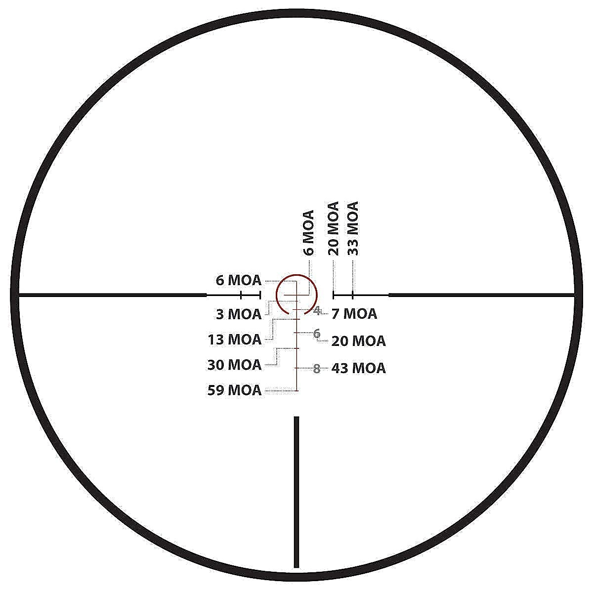 Monstrum G2 1-4x24 First Focal Plane FFP Rifle Scope | ZR305 H-Series Offset Scope Mount | Flat Dark Earth | Bundle