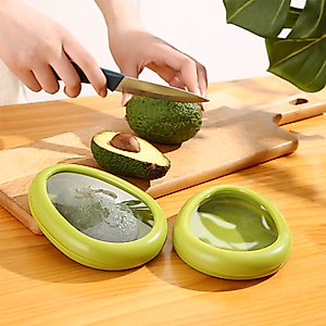 Silicone Fruit Storage Box, 4PC Reusable Storage Containers for Tomatoes, Avocados, Onions, Lemons, and Potatoes, Fruit and Vegetable Storage Box to Keep Fresh