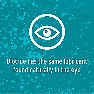 Contact Lens Solution by Biotrue, Multi-Purpose Solution for Soft Contact Lenses, 4 Fl Oz (Pack of 6)