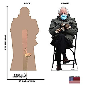 Advanced Graphics Bernie Sanders Meme Life Size Cardboard Cutout Standup