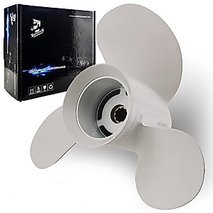 Boatman 9 7/8x8,9 7/8x9,9 7/8x10 1/2,9 7/8x11 1/4,9 7/8x12,9 7/8x13,9 7/8x14 Boat Propeller fit Yamaha Outboard Engines 25-30 Hp,10 Spline (25-30HP, 9 7/8x11 1/4)