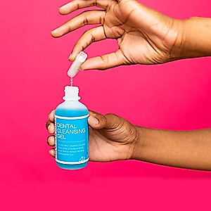 Maxi-Guard Dental Cleaning Gel for Dogs, Cats, Horses, Exotics and Companion Animals (4oz), Light Blue/White