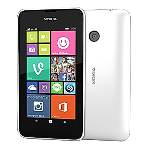 Nokia Lumia 530 RM-1018, 4GB, Single Sim (Unlocked) - White