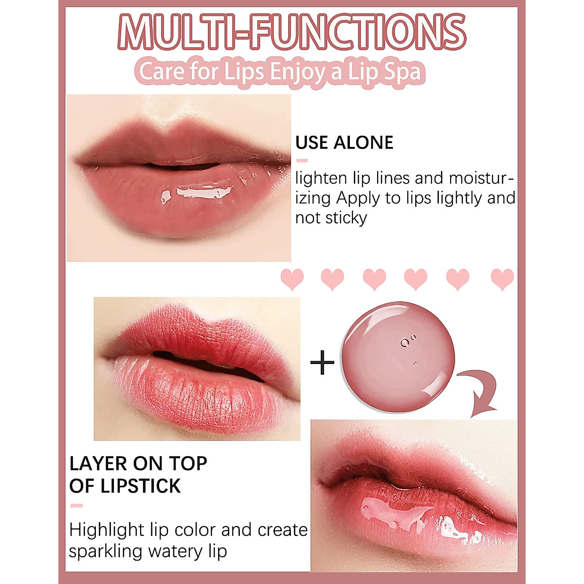 Plumping Lip Glow Oil,Hydrating Tinted Lip Oil Gloss,Glow Reviver Lip Oil,Long Lasting Moisturizing Clear Lip Plumper Oil Tint for Lip Care Dry Lip,Thanksgiving Makeup Gift for Women (#012 Rosewood)