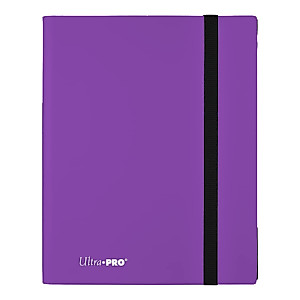 Ultra Pro E-15152 Eclipse 9-Pocket PRO-Binder-Royal Purple