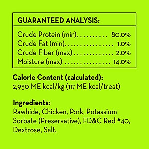 Dingo Ringo-o-o 5 Count, Ring-Shaped, Rawhide Chew For All Dogs