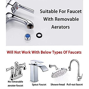 Dishwasher,washer Snap Coupling Adapter,shower hose, garden hose(3/4GHT) quick connection, for Bathroom/kitchen,sink to hose adapter Faucet Hose Adapter,Sink Quick-fit Attachment (Quick-Connect)