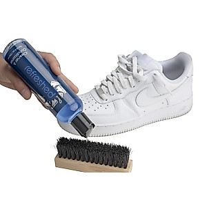 Refreshed Shoe Cleaning Kit | 1x 3.4oz Solution, 1x Brush