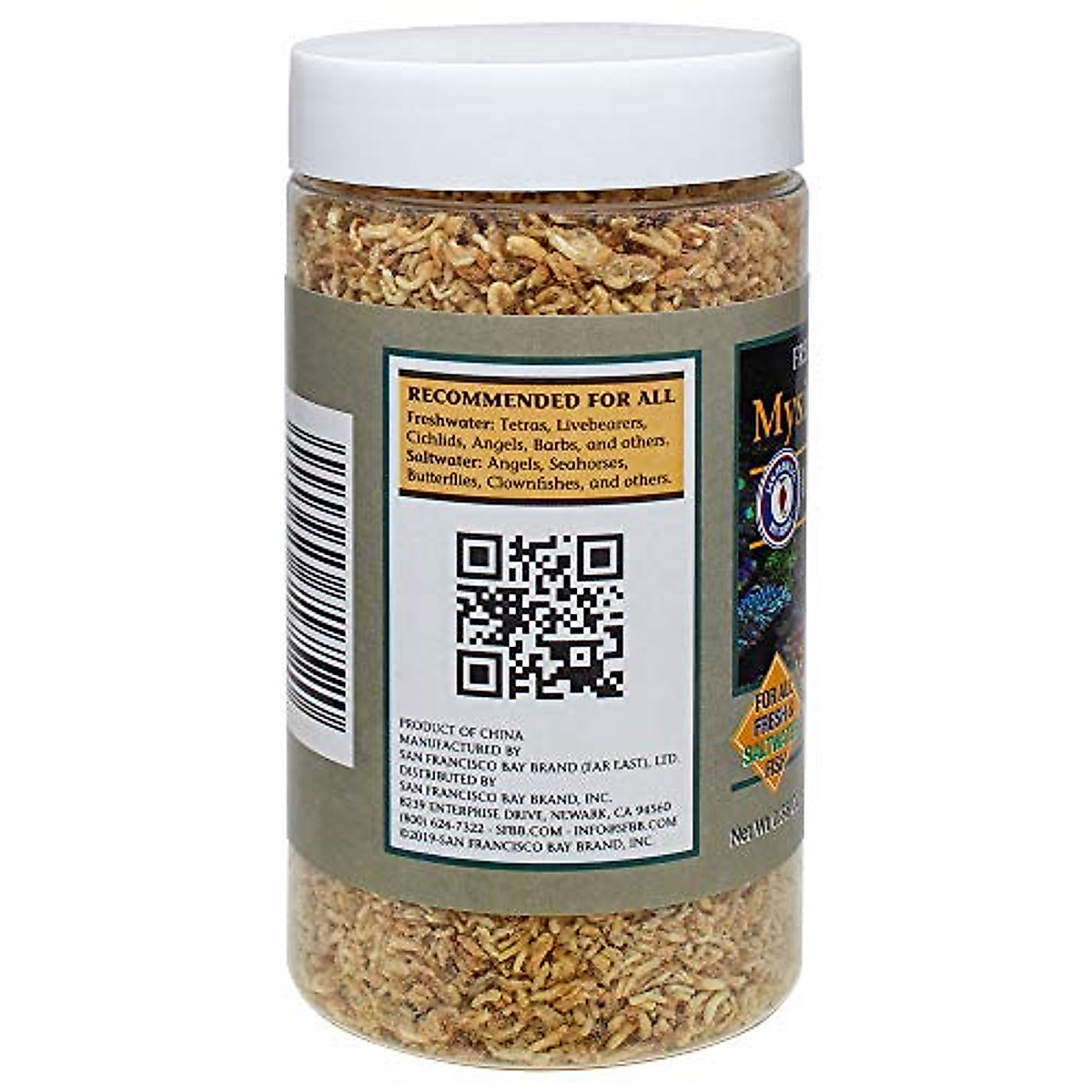 San Francisco Bay Brand Freeze-Dried Mysis Shrimp 0.88-Ounces (25 Grams) Jar