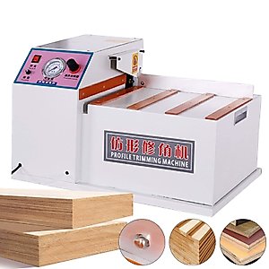 Corner Trimming Machine Edge Jointers Woodworking Edge Planer Air Pressure Trimming Machine Rounding Profile Trimming Machine for Furniture Cabinets