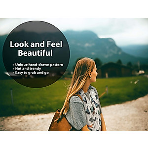 Pobi Baby Premium Multi-Use Cover - Nursing Cover, Baby Car Seat Covers, Shopping Cart, High Chair, and Breastfeeding Cover - Ultra-Soft, Stretchy, and Versatile Scarf for Baby and Mom (Magical)