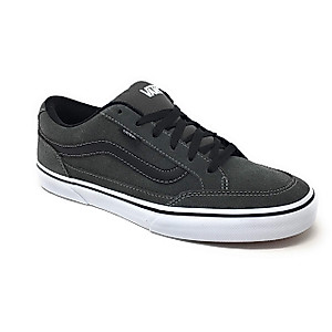 Vans Men's Bearcat Skate Shoes (10), Charcoal/White/Black