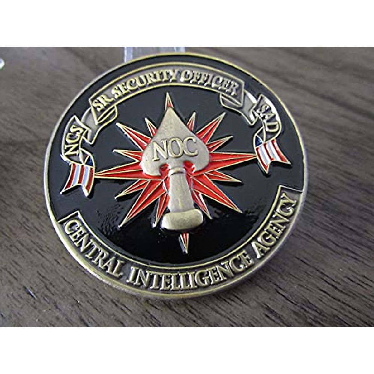 Central Intelligence Agency Senior Security Officer Non-Official Cover Covert Operations Challenge Coin