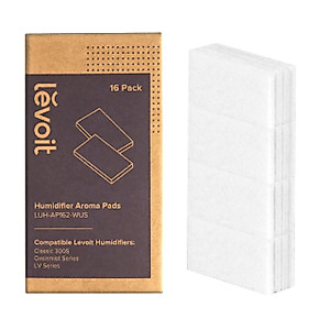 LEVOIT OasisMist Smart Cool and Warm Mist Humidifiers & Aroma Pads 16 Pack, Humidifier Replacement Filters & 10-Pack Top Fill Humidifier Replacement Filters