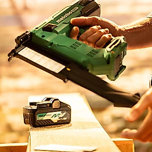 Metabo HPT 18V MultiVolt™ 18-Ga Compact Cordless Brad Nailer Kit, Includes 1-18V 2.0 Ah Battery, NT1850DG