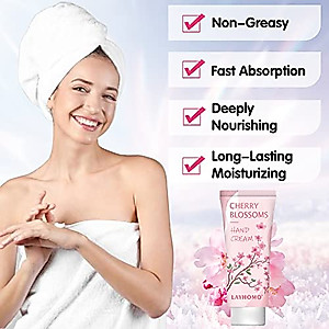 20 Pack Hand Cream Gift Set for Women,Hand Lotion for Dry Cracked Hands,Moisturizing Body Lotion With Vitamin E,Natural Plant Fragrance Travel Size Mini Lotion Bulk Valentine Day Gifts for Her and Mom