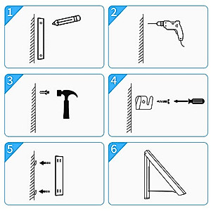 ETiME Closet Hanging Storage Organizer, Wall Mounted Clothes Drying Rack Foldable Laundry Room Accessories Retractable Clothes Rack for Balcony, Bathroom, Patio and Bedroom (Single Rack, Silver)