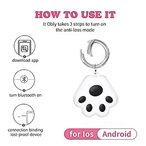 Cat Dog Mini Tracking Loss Prevention Locator, Anti-Lost Waterproof Device Tool Pet GPS Locator, for Finding Objects Kids Children Wallet Luggage