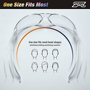 28 Pack Safety Glasses Crystal Clear (Bulk Pack of 24+4) Unisex Anti-Scratch Protective Goggles Impact Resistant Lens Eyewear with ANSI Z87.1 Certified for Construction, Shooting and Laboratory