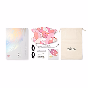 ZUTTA LED Face Mask Light Therapy 3 Color Settings LED Mask Light Therapy