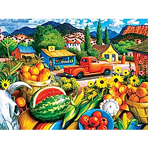 MasterPieces 550 Piece Jigsaw Puzzle for Adults, Family, Or Youth - Summer Fresh - 18"x24"