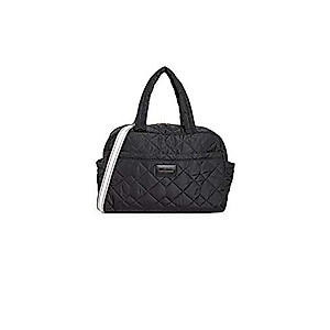Marc Jacobs Quilted Nylon Large Bag, Black