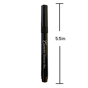 Dri Mark 351B1 Counterfeit Bill Detector Marker Pen, Made in The USA, 3 Times More Ink, Pocket Size, Fake Money Checker - Money Loss Prevention Tester & Fraud Protection for U.S. Currency (Pack of 1)