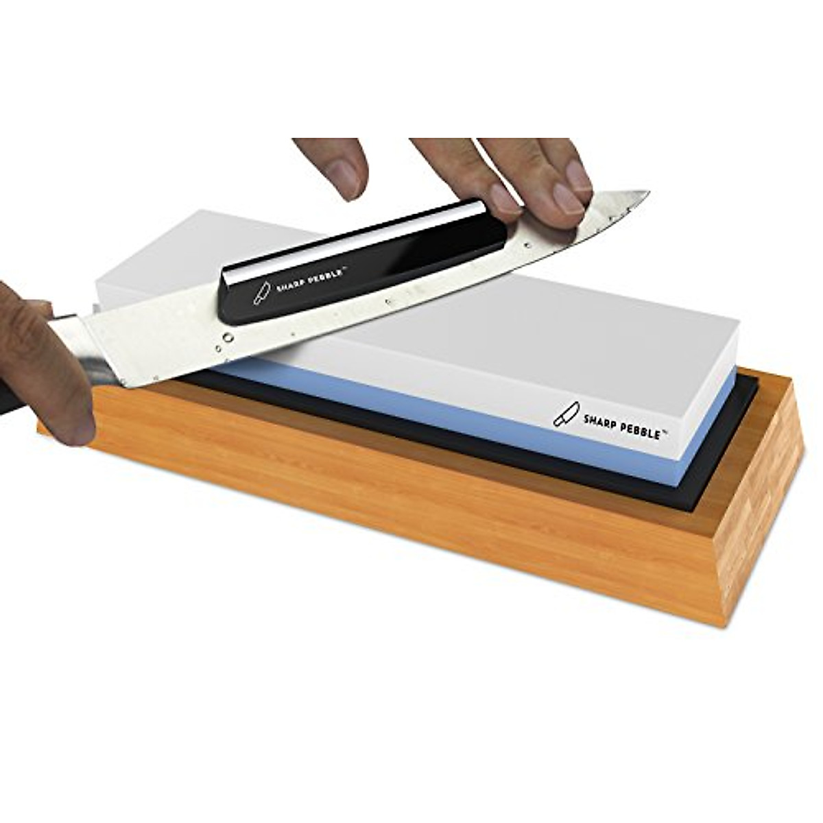 Whetstone Knife Sharpening Angle Guide by Sharp Pebble