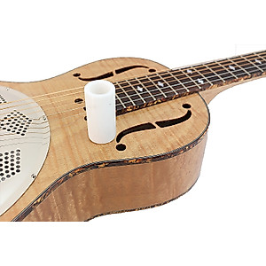 Polished White Jade Stone Guitar Slide"Tone From The Stone"