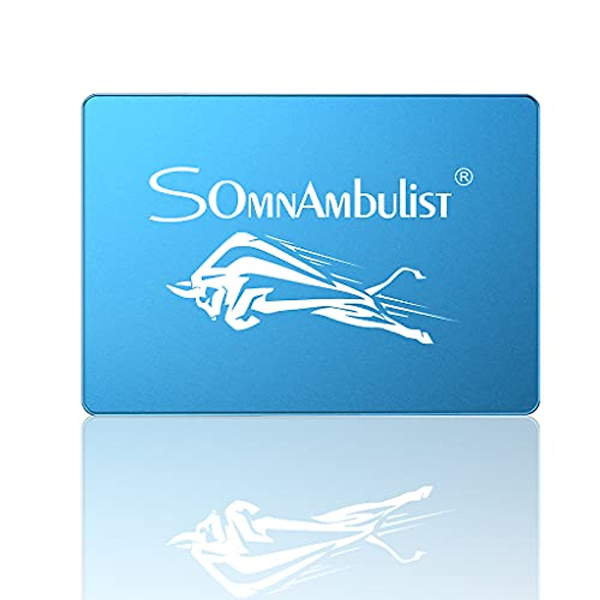 Somnambulist 2.5 inch SATA SSD120GB 240GB 60GB SATA3 Internal Ssd Solid State Hard Drive (Blue Cow-60GB)
