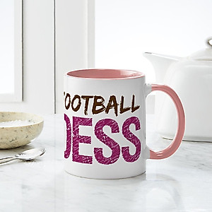 CafePress Fantasy Football Goddess Mug Ceramic Coffee Mug, Tea Cup 11 oz