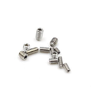 HVAZI #2-56#4-40#6-32 UNC Stainless Steel Internal Hex Drive Cup Point Set Screws Assortment Kit