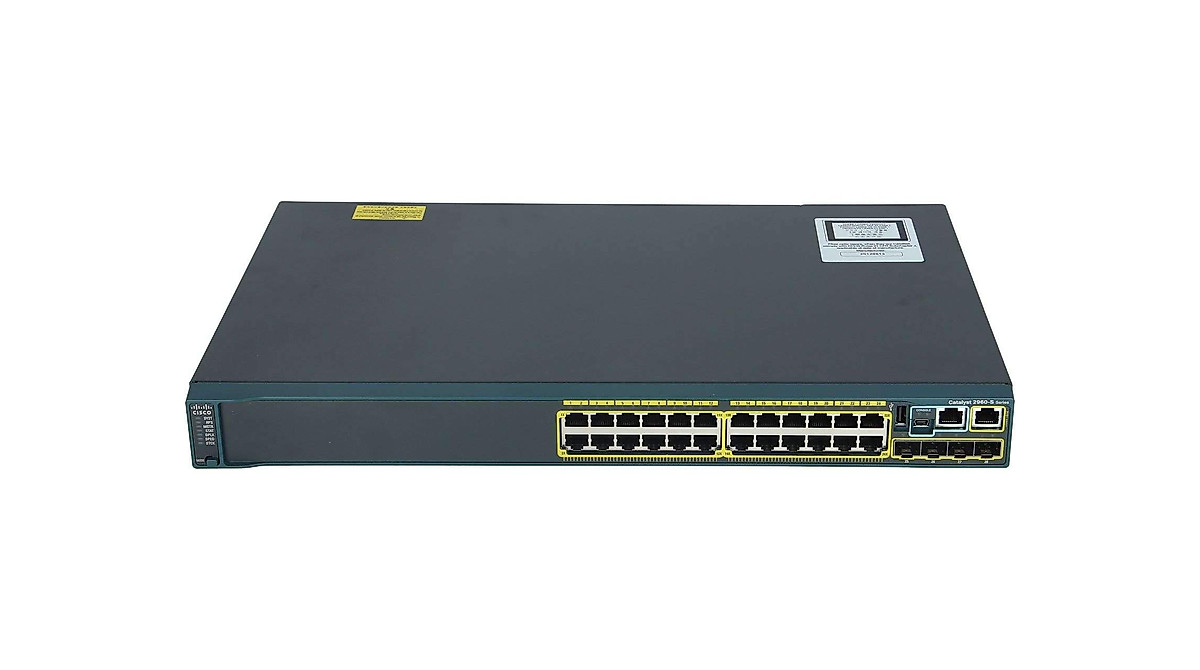 Cisco Catalyst WS-C2960S-24TS-L Ethernet Switch - 24 Port - 5 Slot - 24 ...