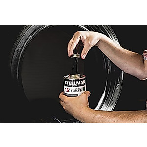 Steelman Inner Liner Sealer, Seals Repairs, Fast-Drying, for Tubes and Tires, Applicator Included, 16 Oz.