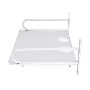 Ace Select Aluminum Wall Mounted Shelf Floating AV Shelf TV Box Shelf Component Shelves for Router Gaming Consoles Cable Box