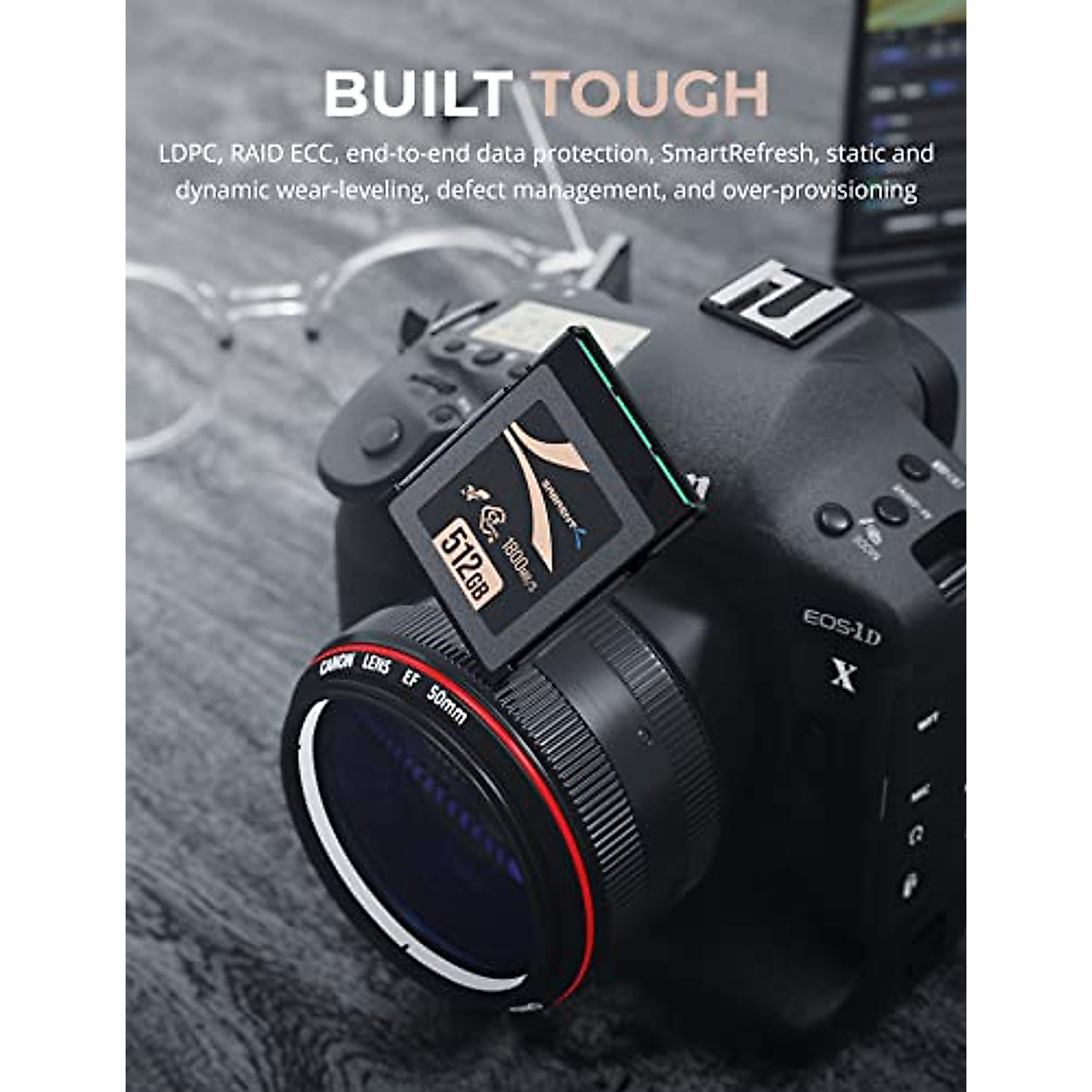 SABRENT Rocket CFX PRO 512GB CFexpress Type B Memory Card R1800MB/s W1700MB/s [CF-XXIT-512]