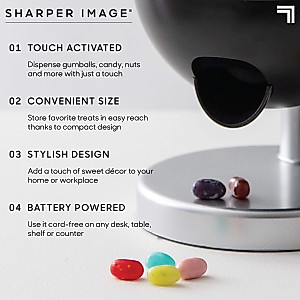 SHARPER IMAGE Mini Automatic Touch-Activated Candy Machine & Snack Dispenser