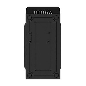Zalman T6 ATX Mid Tower Computer PC Case, Pre-Installed 120mm Fan, 5.25 ODD, USB 3.0, Patterned Mesh Design, mATX ITX for Gaming Workstation, Black