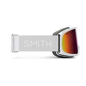 SMITH Women's Drift Snow Goggles White/Red Sol-X Mirror
