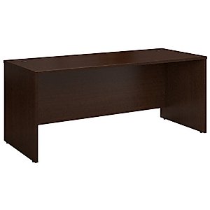 Bush Business Furniture Desk, 72W x 30D, Mocha Cherry