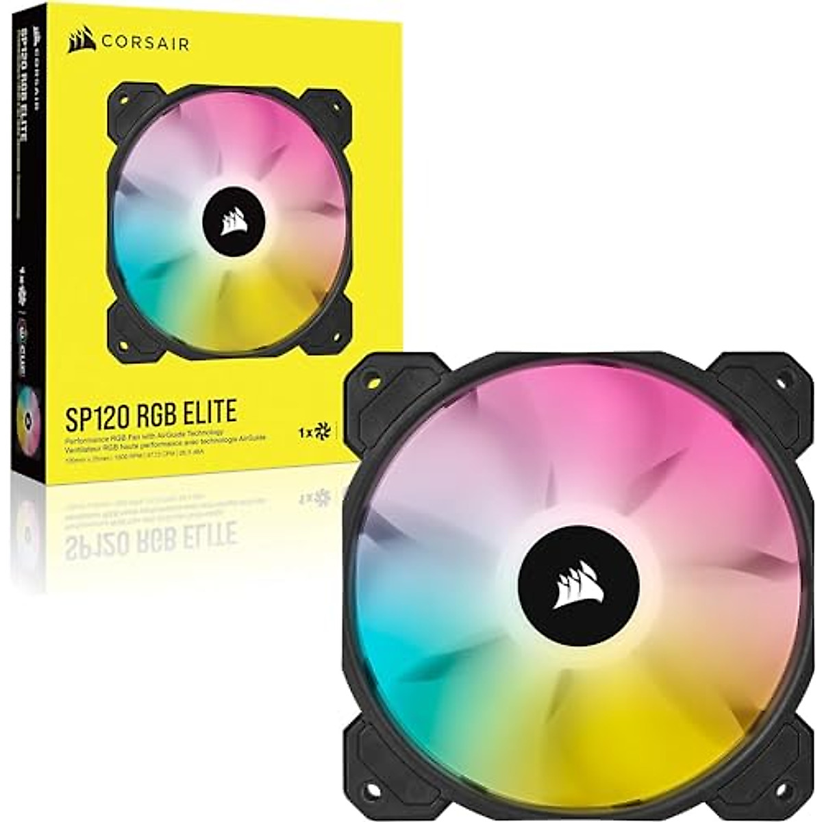 CORSAIR iCUE SP120 RGB Elite Performance 120mm PWM Single Fan