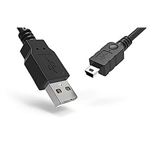 Ancable Camera USB Cable, 6 Feet 24AWG Mini USB Data Transfer Cable Cord for Canon PowerShot/Rebel/EOS/DSLR Cameras and Camcorders (IFC-400PCU)