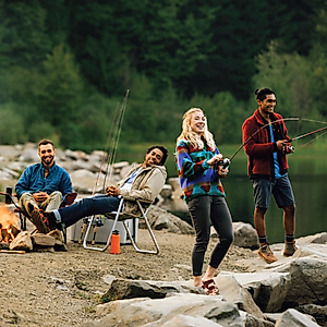 Zebco 888 Spincast Fishing Reel, Size 80 Reel, Changeable Right- or Left-Hand Retrieve, Built-in Bite Alert, 2.6:1 Gear Ratio, Pre-spooled with 25 lb Zebco line, Silver