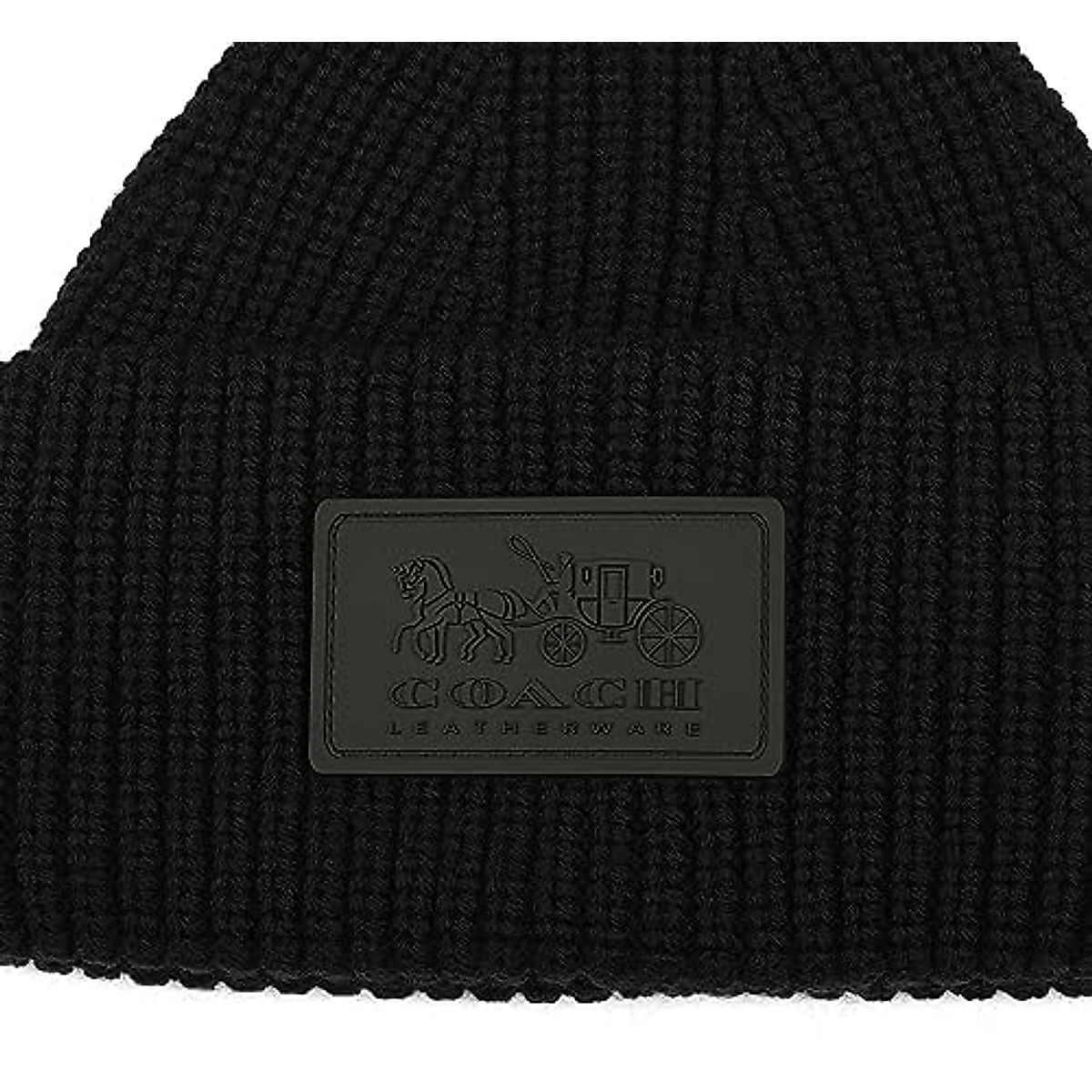 Coach Women's Patch Beanie, Black