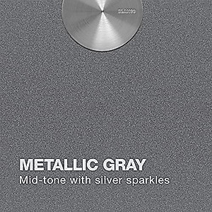 BLANCO, Metallic Gray 519452 PRECIS CASCADE SILGRANIT Undermount Kitchen Sink with Colander